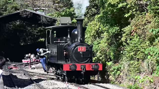 鉄道150年 SL12号が復活…博物館明治村 : 読売新聞